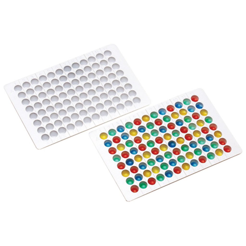Lab Supplies - Microtiter Plates - Six transparent 96-well plates ...